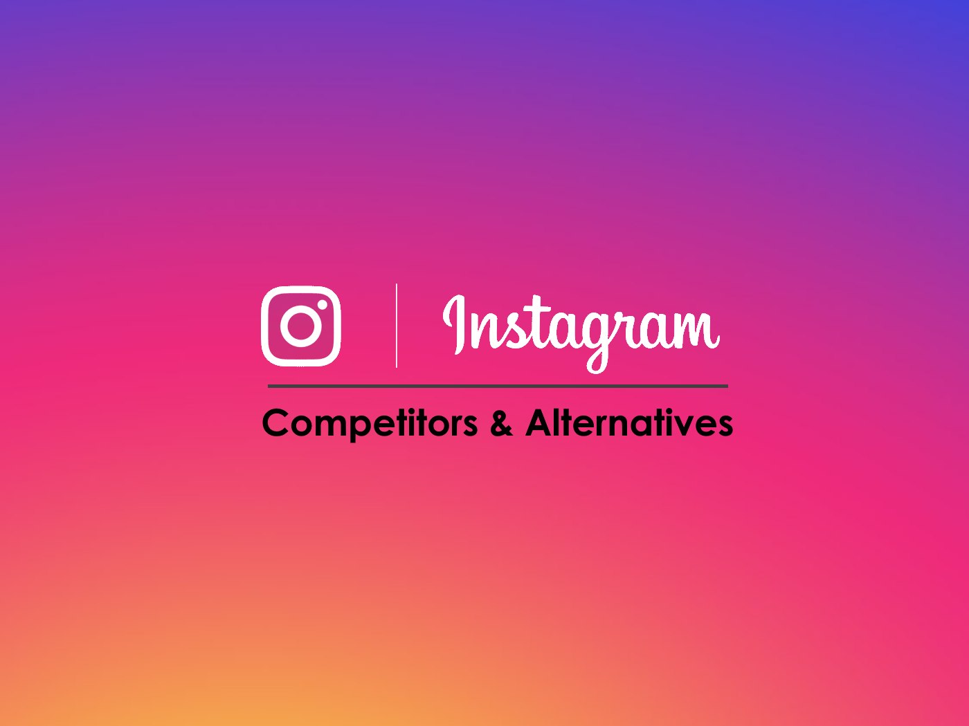 10 Biggest Instagram Competitors and Alternatives | Marketing Tutor