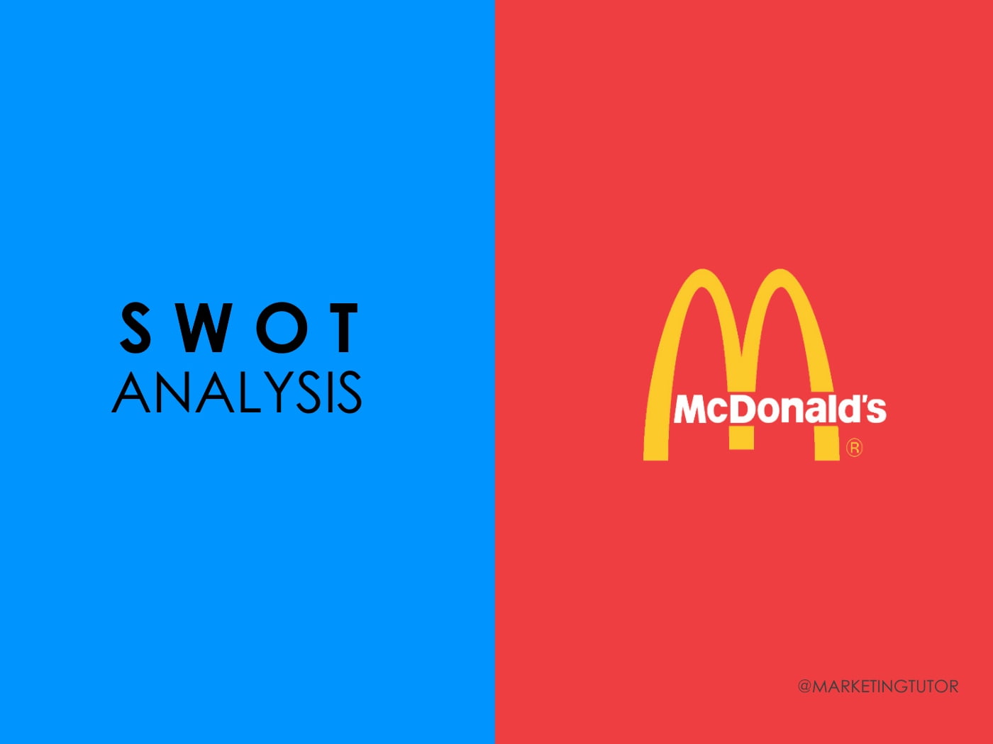 McDonald’s SWOT Analysis | Marketing Tutor
